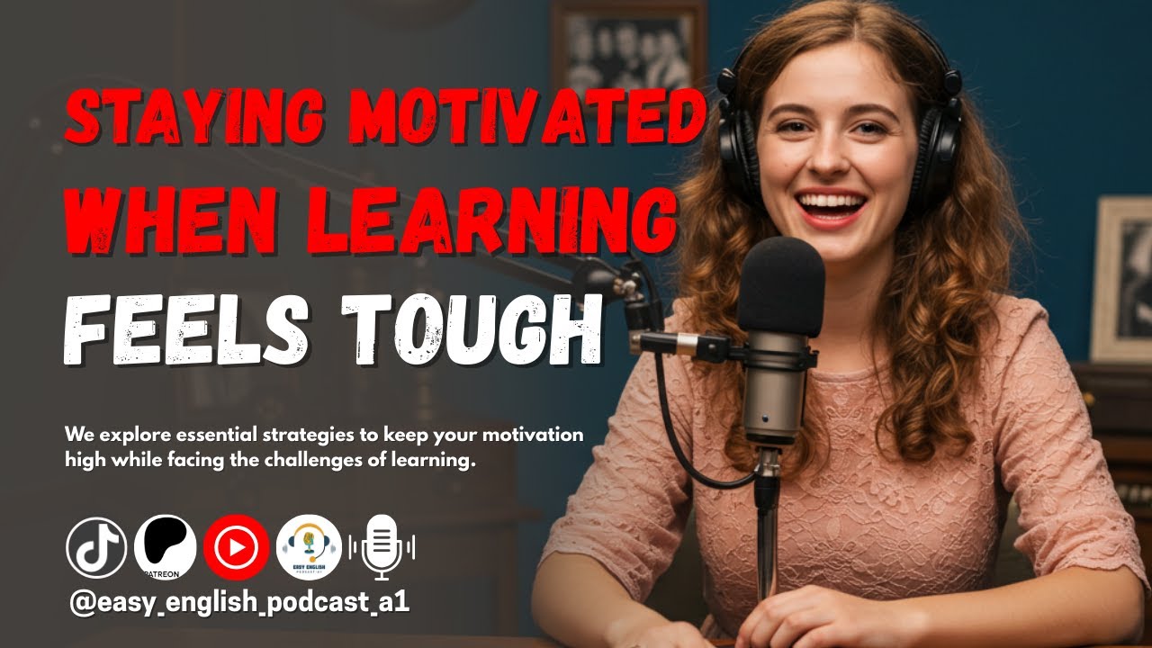 How to Stay Motivated When Learning Feels Tough | English Learning ...
