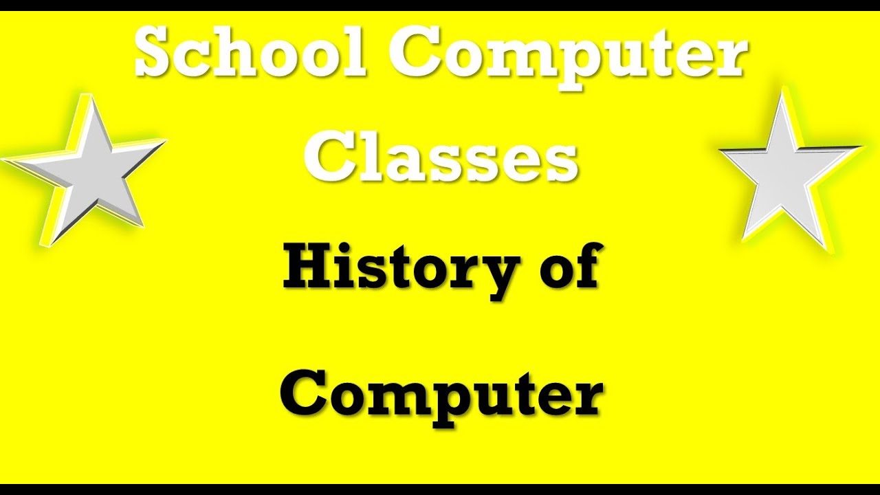 History Of Computer Basic Lecture Brief History Of Computer By history-of-computer-basic-lecture-brief-history-of-computer-by