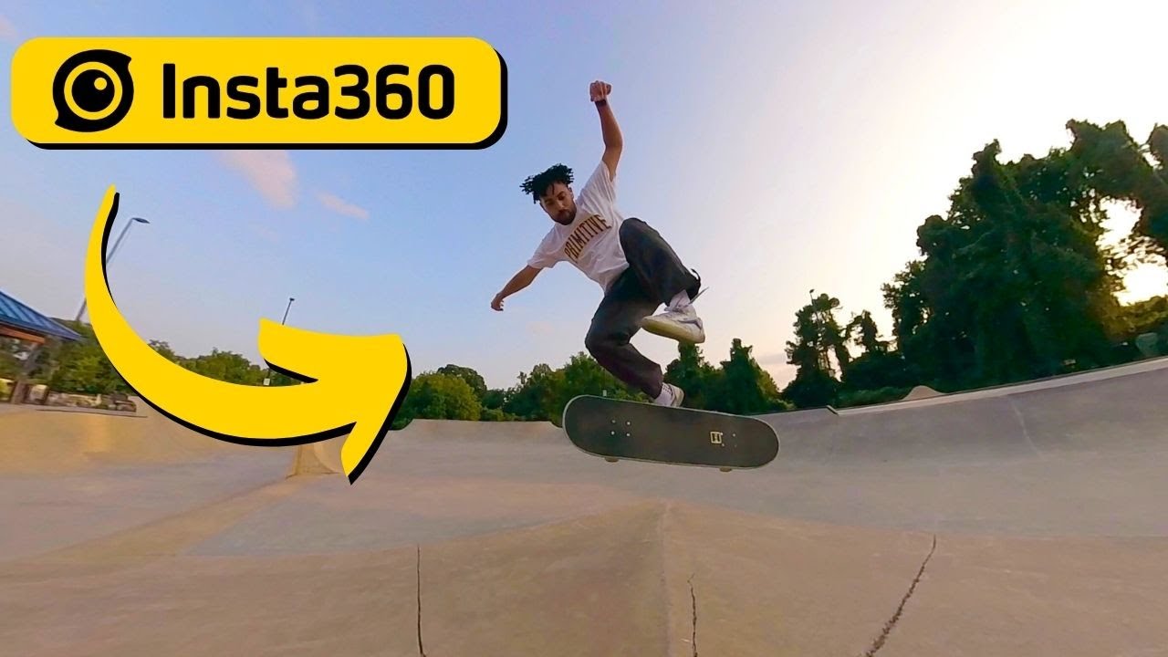 I Got a 360 Camera! | Skateboarding with the Insta 360 X3 - YouTube