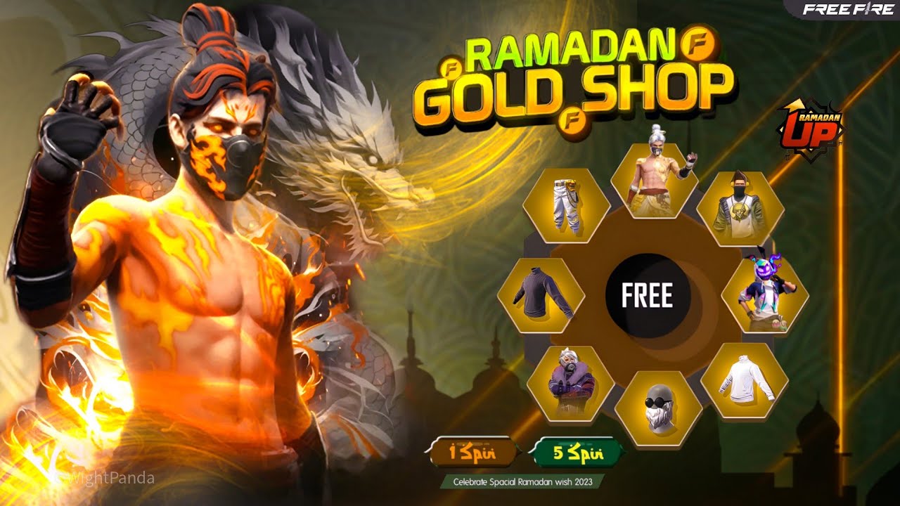 GOLDEN SHADE BUNDLE RETURN FF | FF NEW EVENT | FREE FIRE NEW EVENT ...