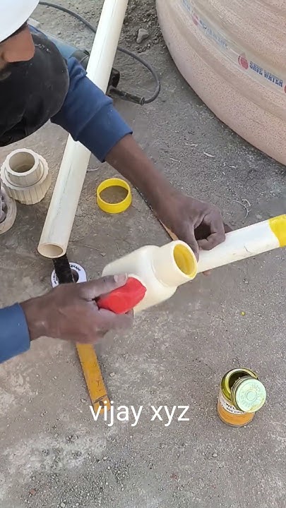 Great Plumbing Trick To Install Cpvc Ball Valve In Water Tank #shortvideo #shorts #short - YouTube