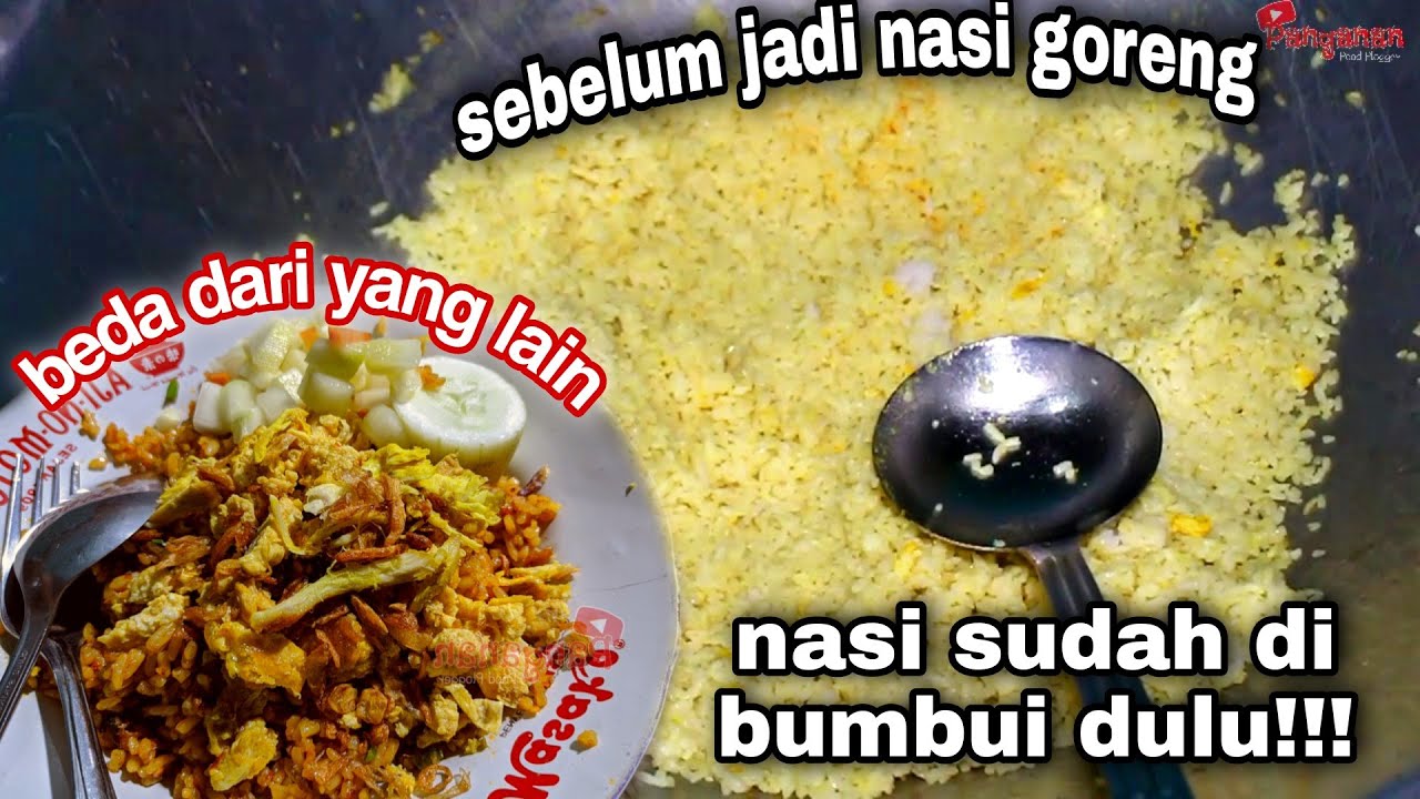 NEMU NASI GORENG MODEL BEGINI, SUDAH LEGEND JUGA!!! NASGOR PAK TOTOK ...