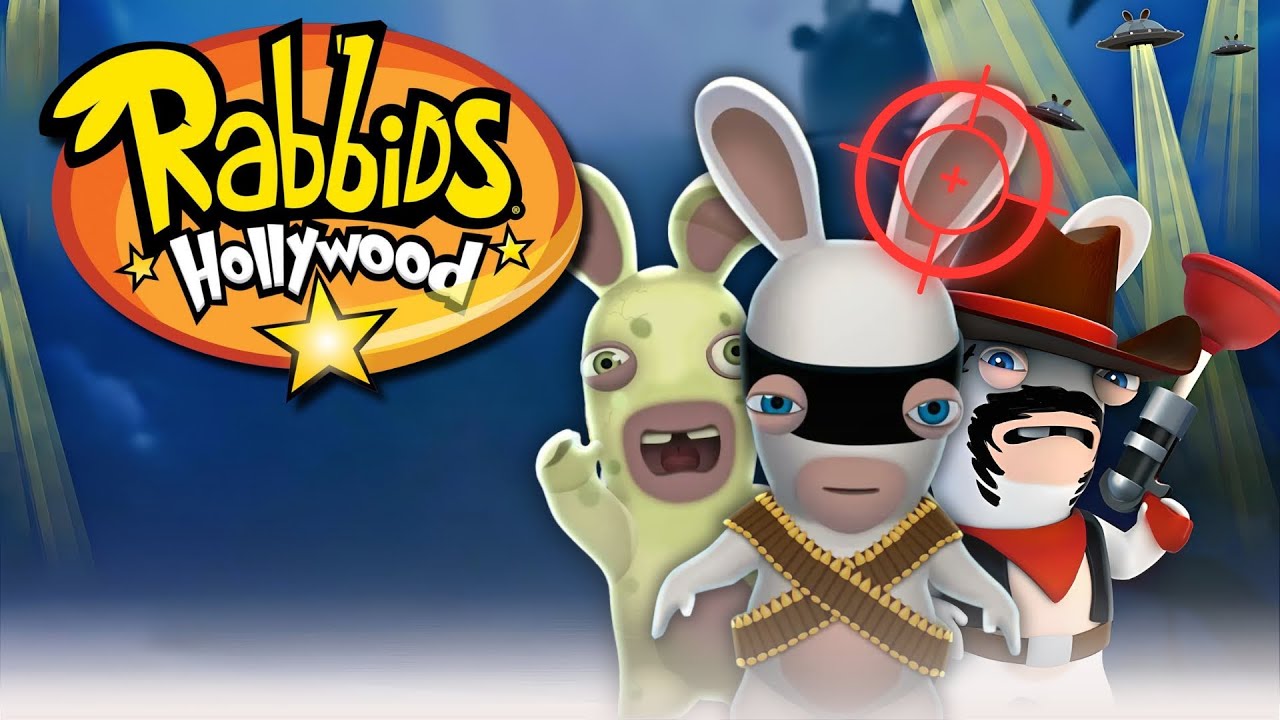 ⭐ RABBIDS HOLLYWOOD - 100% Full Game Walkthrough | ARCADE | 4K/60ᶠᵖˢ ...