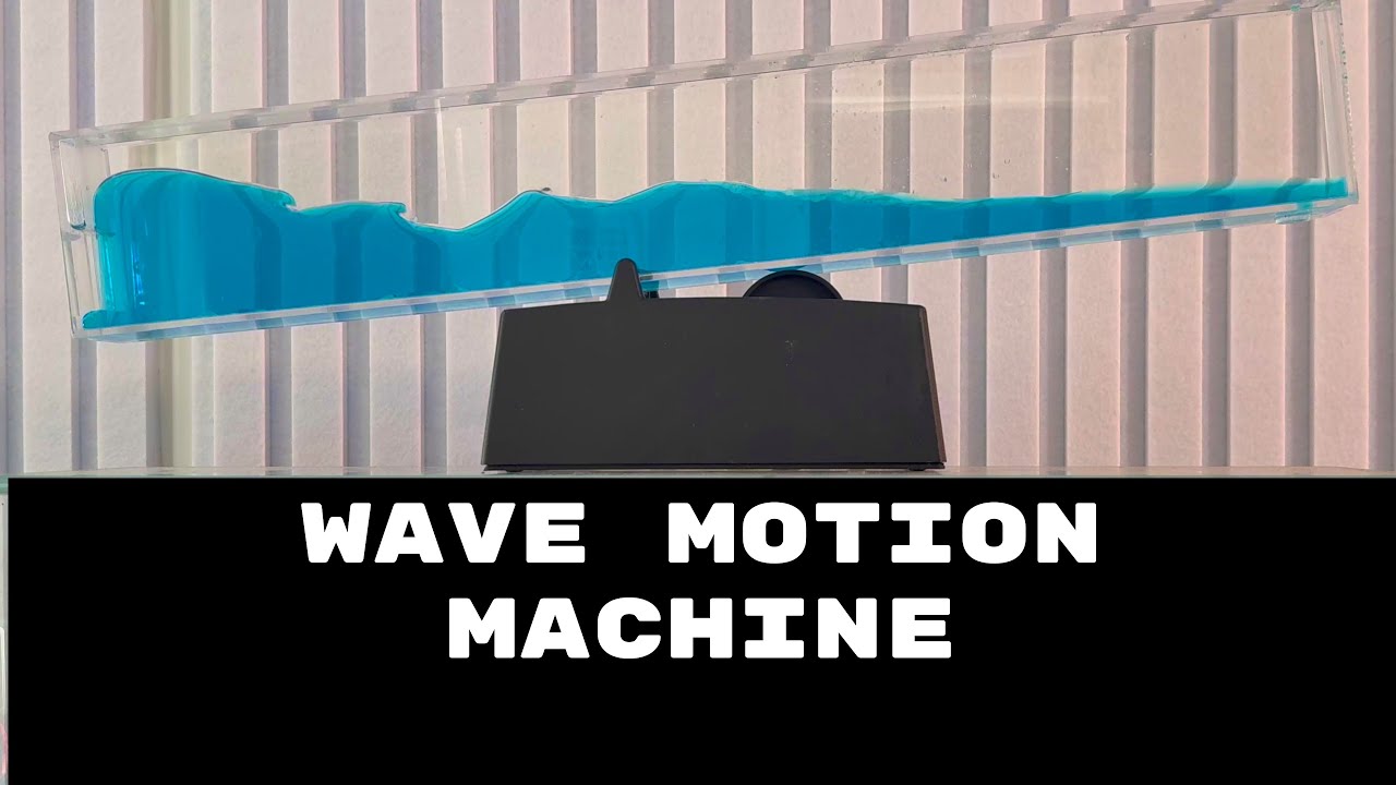 My new WAVE MOTION Machine - YouTube