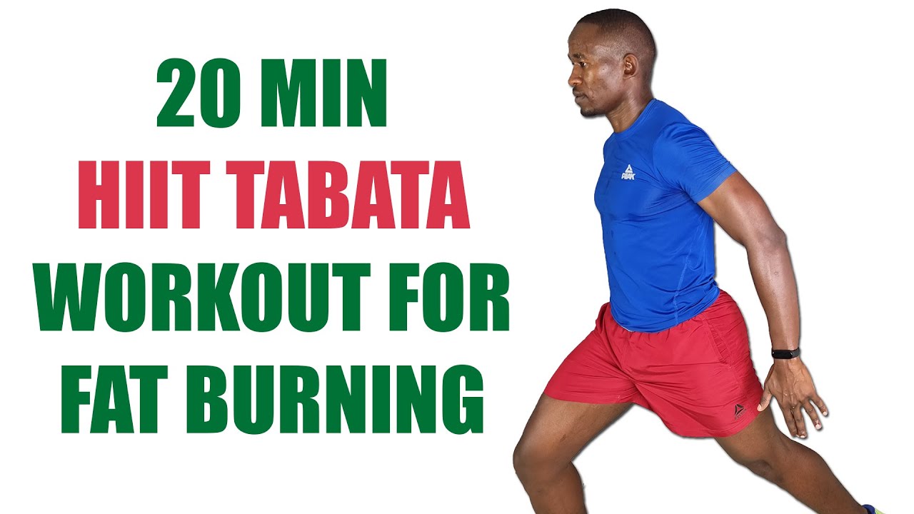 20 Minute HIIT Tabata Workout for Fat Burning/ Full Body Tabata No ...
