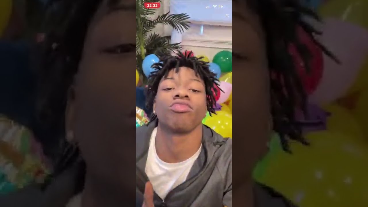 FAMOUSJANO ON LIVE BLOWING UP BALLOONS FOR IDA BIRTHDAY WITH PRINCE🥳 ...