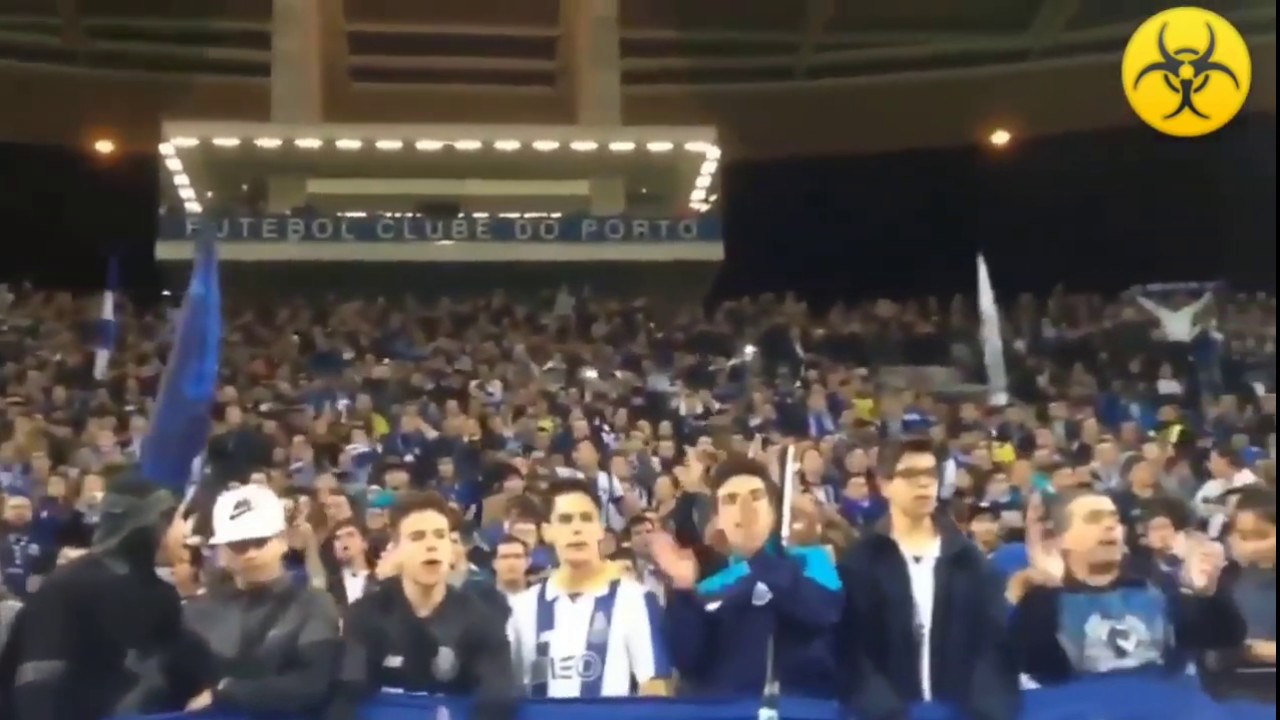 FC Porto fans singing 'VAMO VAMO CHAPE' 🔥 - YouTube