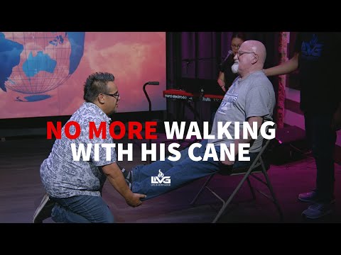ONE WEEK LATER he's walking with NO CANE | What the Heavens are Saying ...