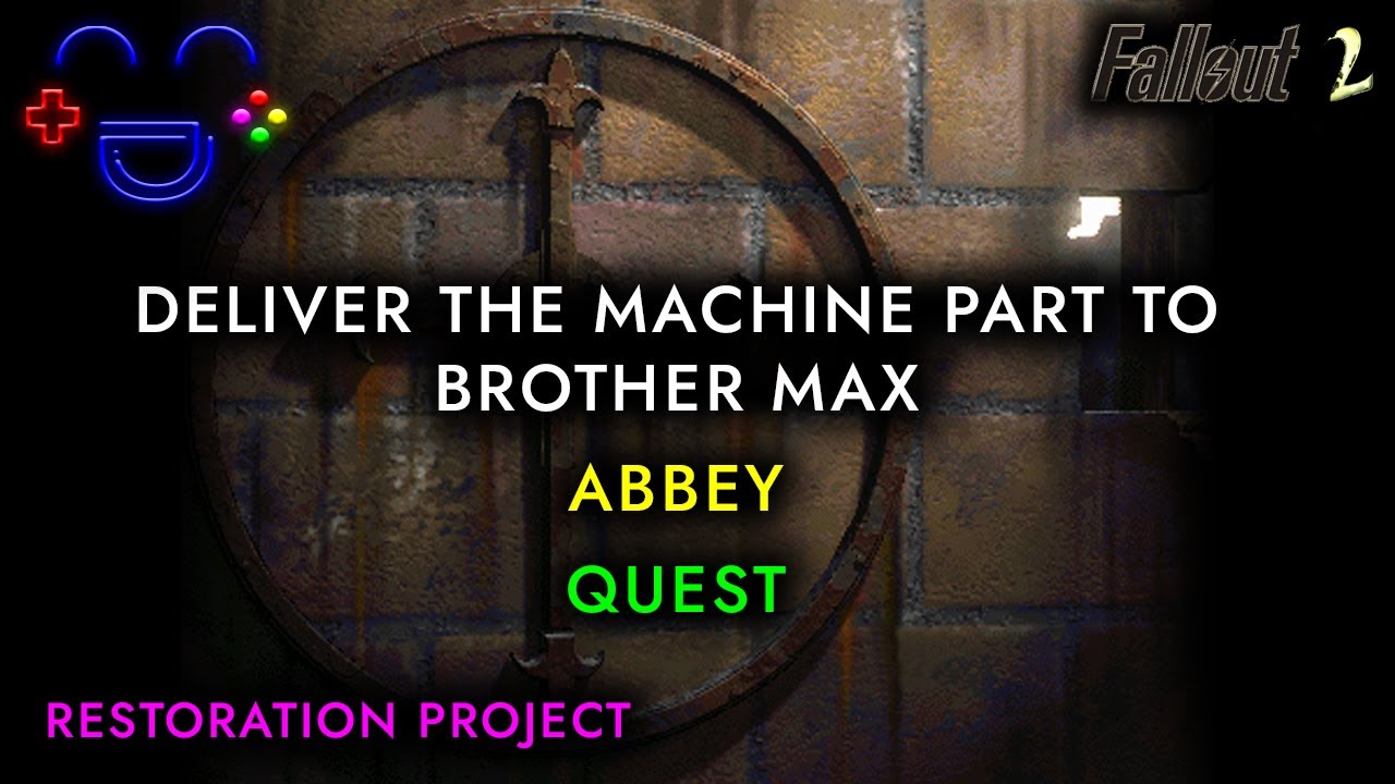 Deliver Machine Part to Max | Abbey | Fallout 2 - YouTube