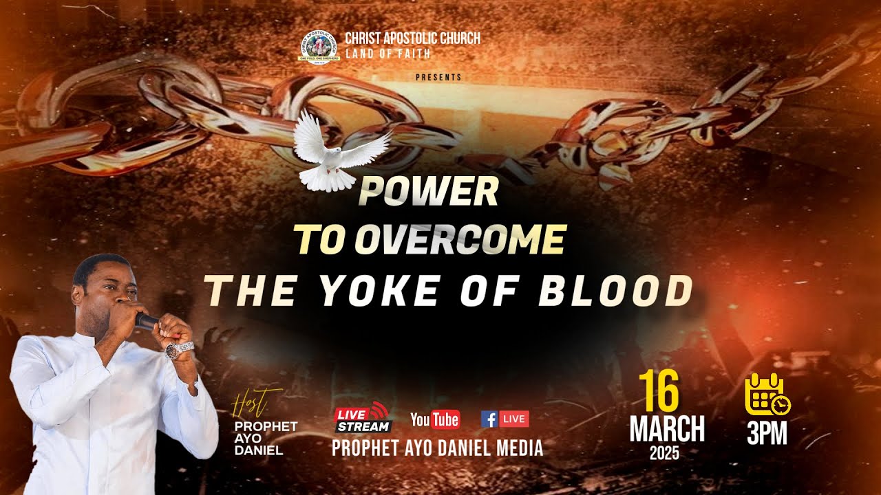 **🔥 MARCH EDITION – POWER TO OVERCOME THE YOKE OF THE BLOOD 🔥 ...