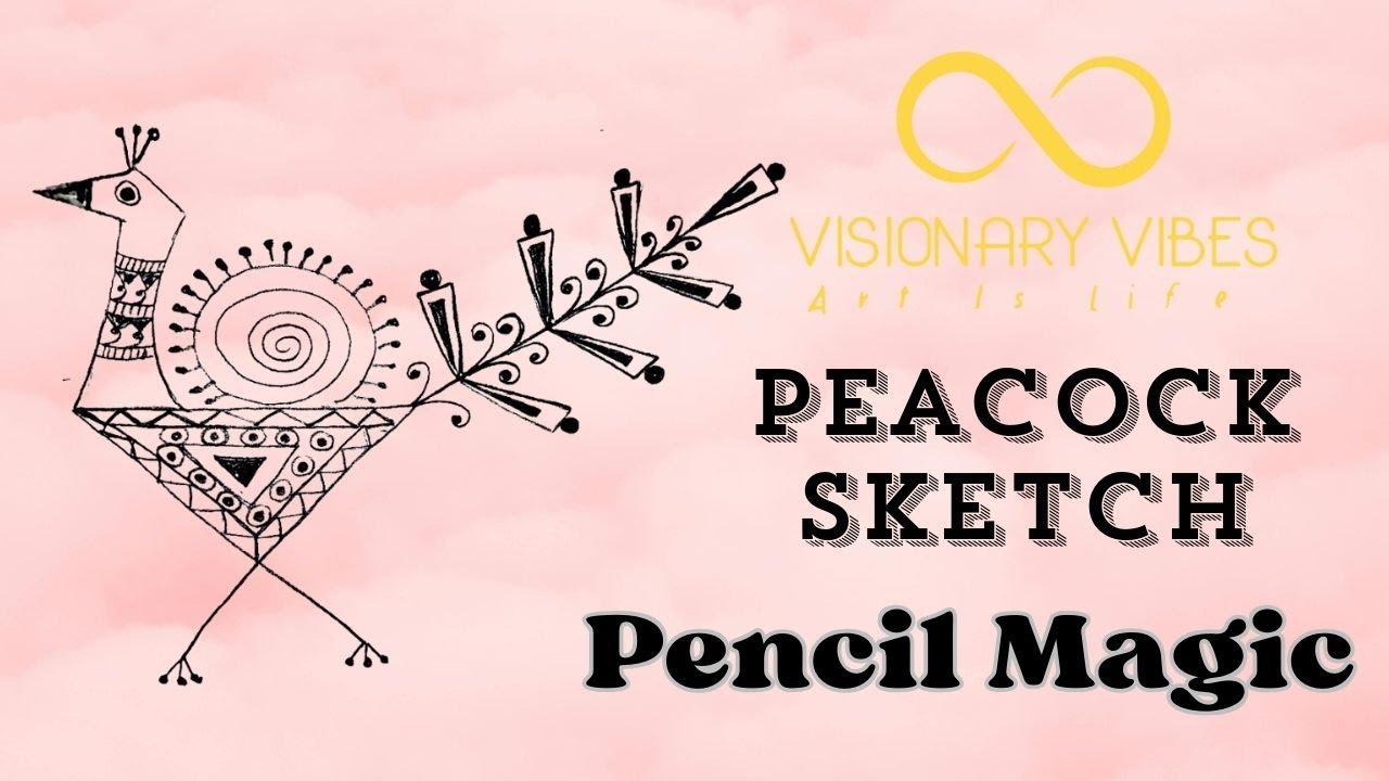 Making Peacock Part- 2 | Pencil Magic | INDIA | #viral #Freehand ...