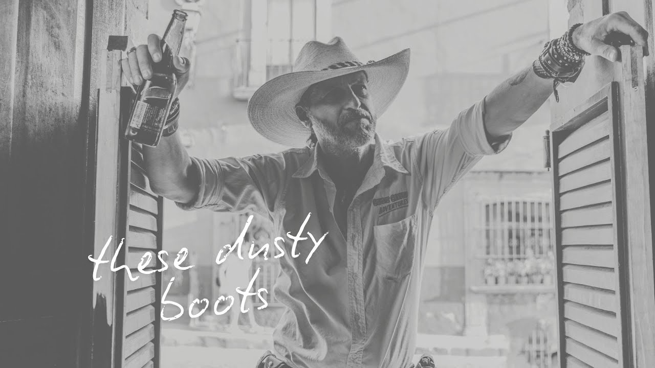 these dusty boots , the travels of a loner cowboy country folk singer ...
