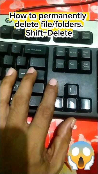 permanent Delete shortcut key pc/laptop #shorts #shiftt+delete #delete Fast#clipboard # ...