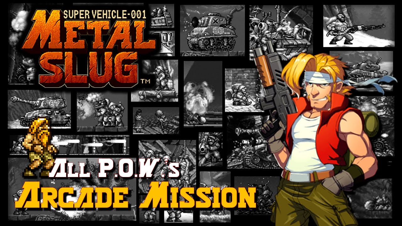 Metal Slug: Super Vehicle-001 [PS] - Arcade Mission / Hard / All ...