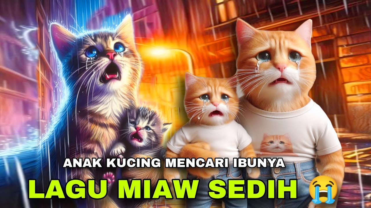 MIAW MIAW MIAW SONG SAD 😭 LAGU MIAW MIAW KUCING SEDIH | VIRAL TIKTOK ...
