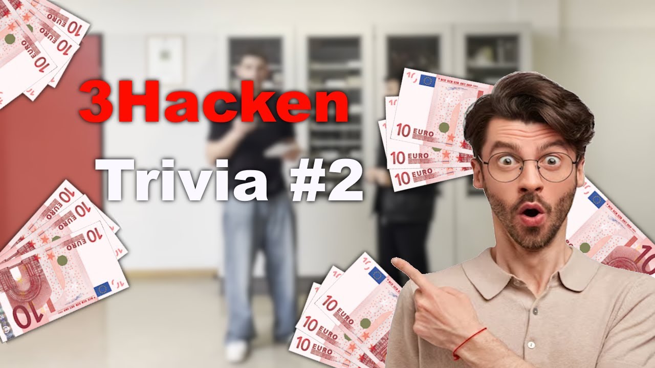 10€ für 5 richtige Antworten! | 3hacken (Teil 2) - YouTube