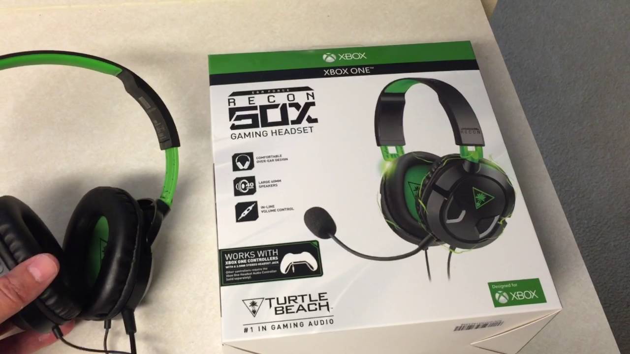 Turtle Beach Recon 50x Gaming Headset Review - YouTube