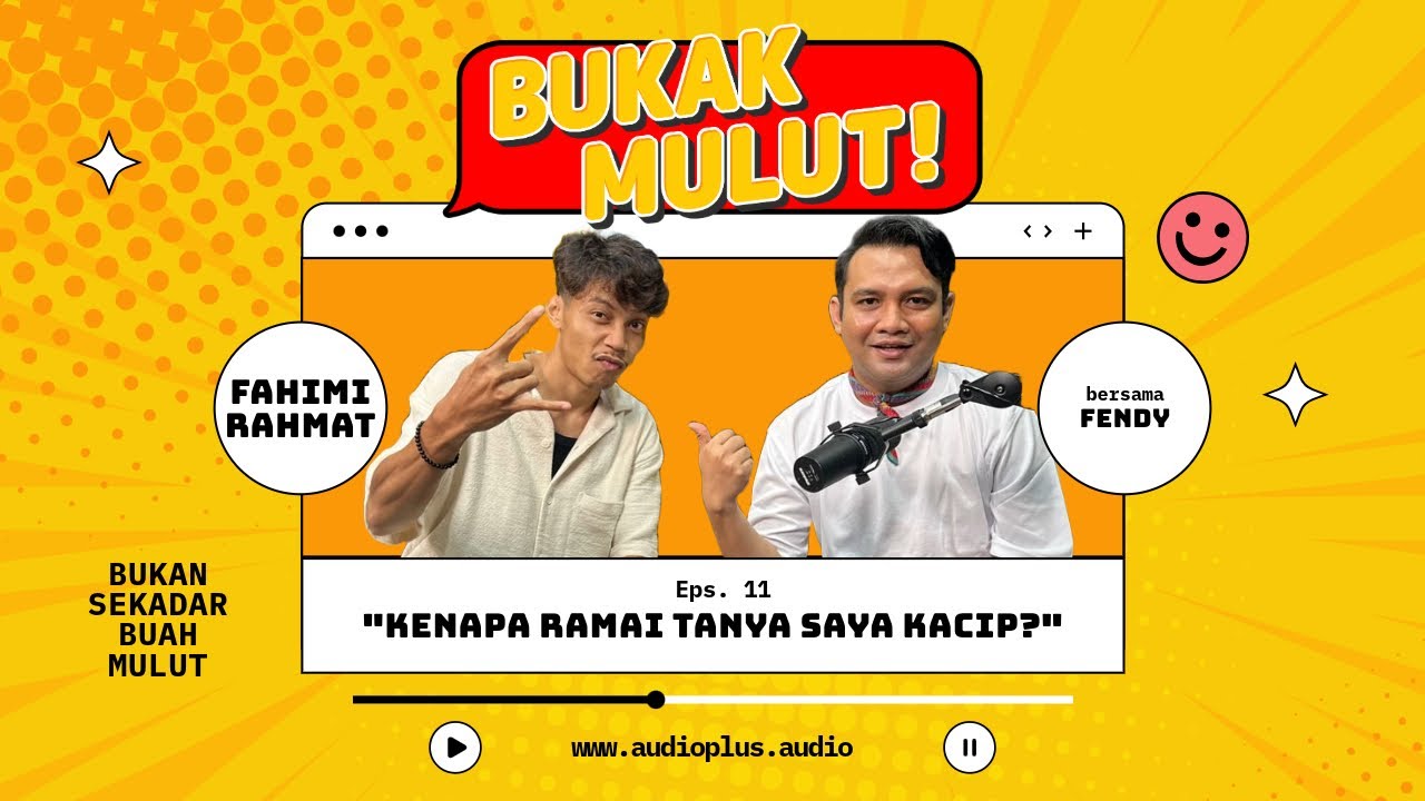 "Kenapa Ramai Tanya Saya Kacip?" - Fahimi Rahmat | Bukak Mulut - YouTube