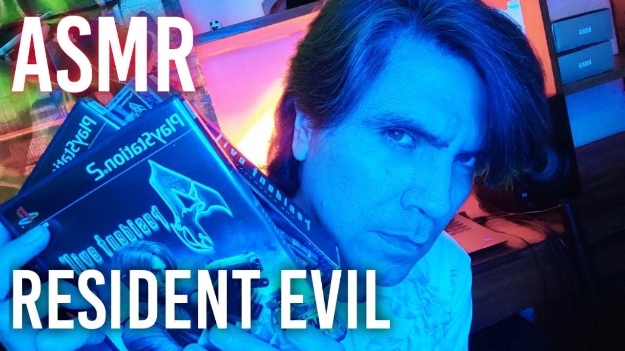 ASMR Videojuegos de RESIDENT EVIL + UNBOXING #Asmr #asmrvideo # ...