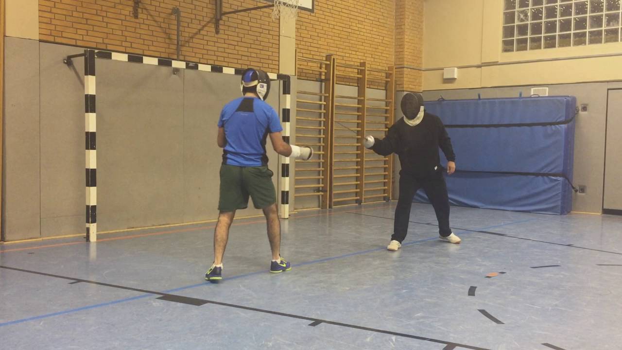 Fencing Eppe lesson motivation training 2016 - YouTube