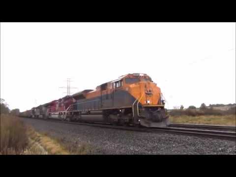 NS 553 with CNJ 1071 leading UP 1988 and Two GEs Outside Columbiana, OH 10/16/2019 - YouTube