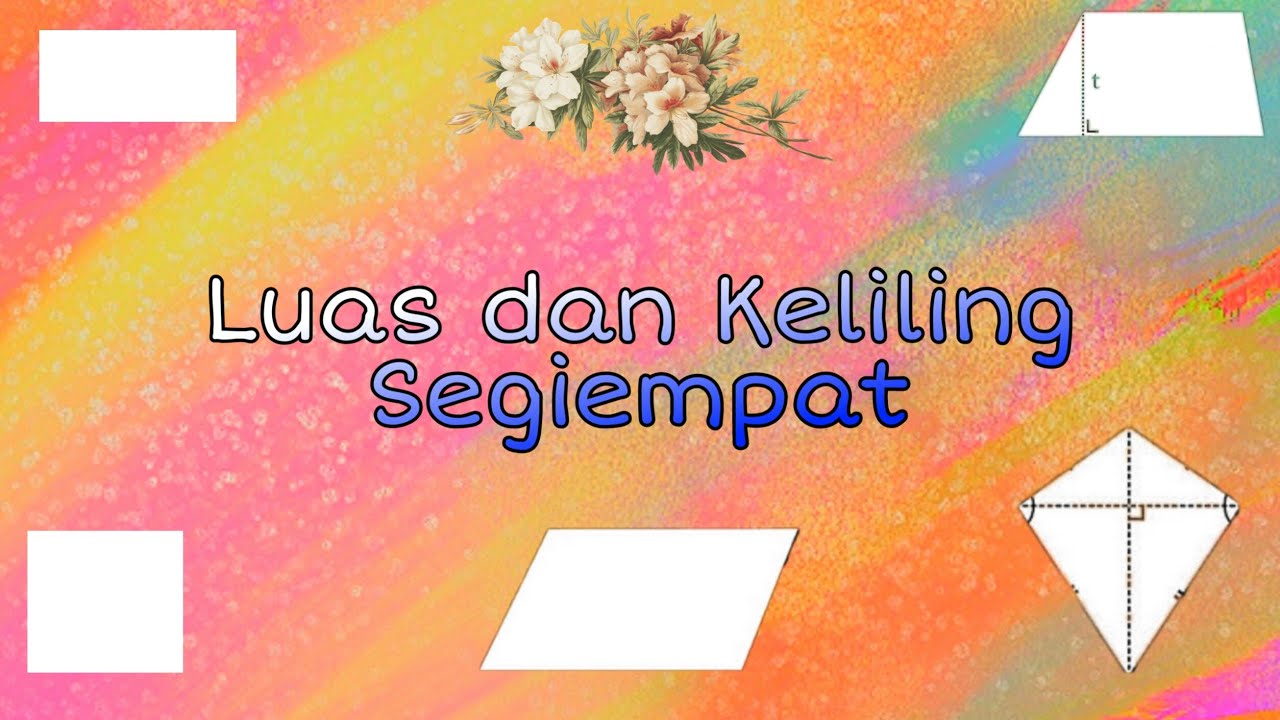 MEMAHAMI LUAS DAN KELILING SEGIEMPAT MATERI KELAS VII SEMESTER II ...
