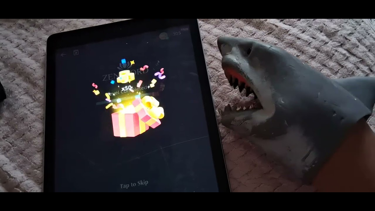SB Movie: Shark Puppet Plays Zen Word! - YouTube