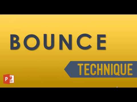 Bounce Effect in powerpoint presentation. - YouTube