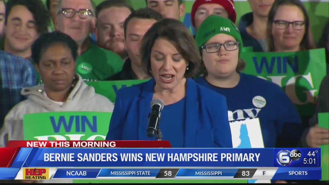 Sanders edges Buttigieg in NH, giving Dems 2 front-runners - YouTube