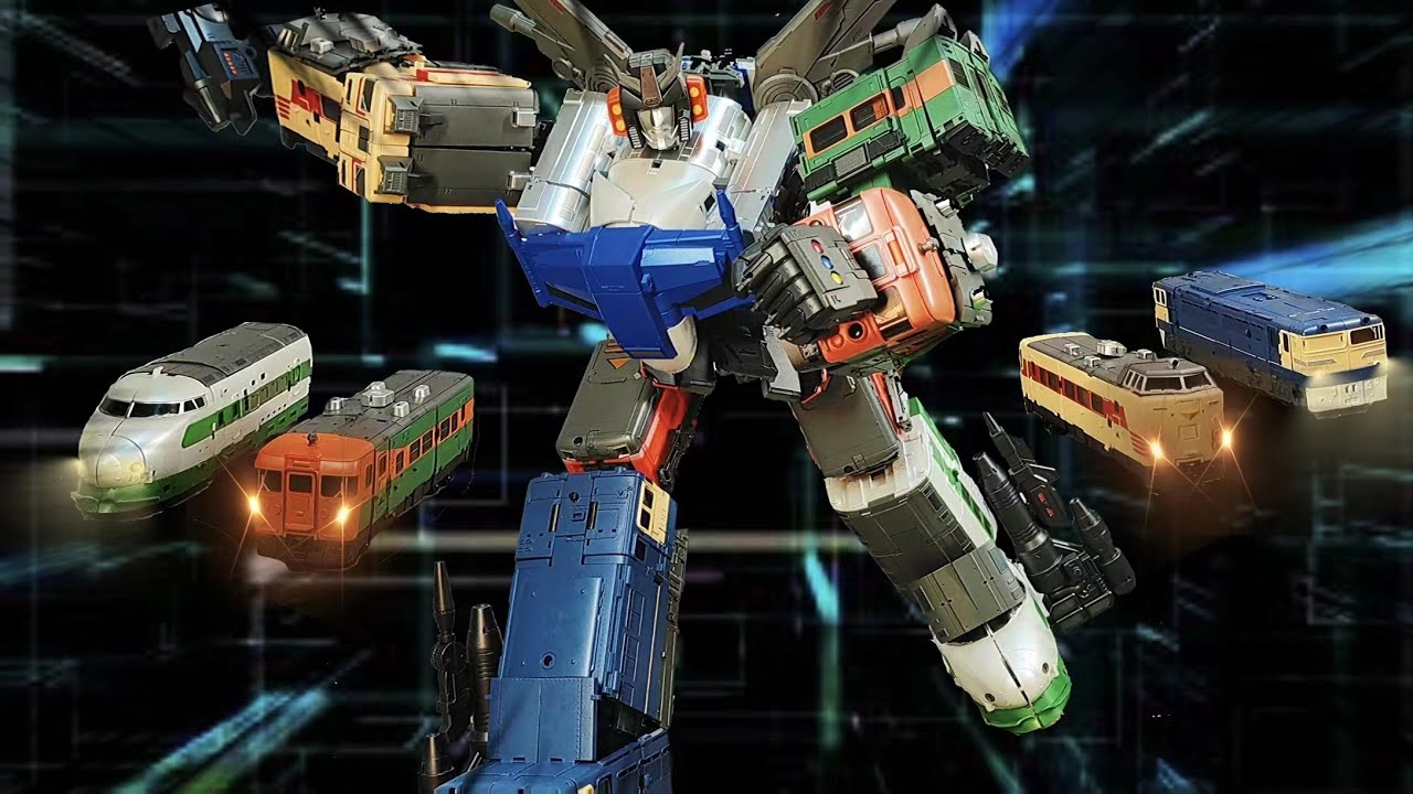 This Is One Robot Train That Always Runs On Time！Moon Studio Raiden ...