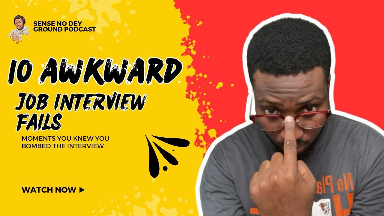 10 Awkward Job Interview Fails: Moment you knew you bombed the ...