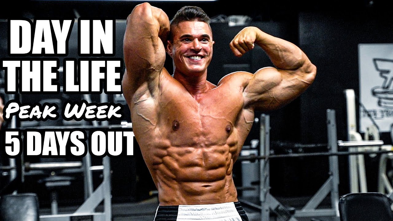 A REAL DAY IN THE LIFE before a Competition - Pro Bodybuilder - YouTube