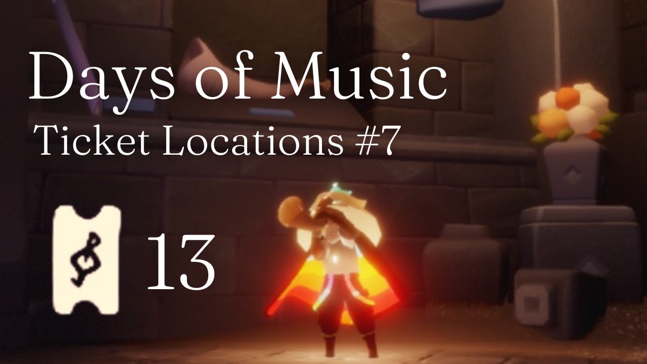 Today’s Ticket Locations for the Days of Music Event #7 🎵 | Sky ...