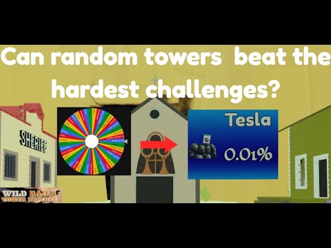 Can random towers beat the hardest challenges in wild rails tower ...