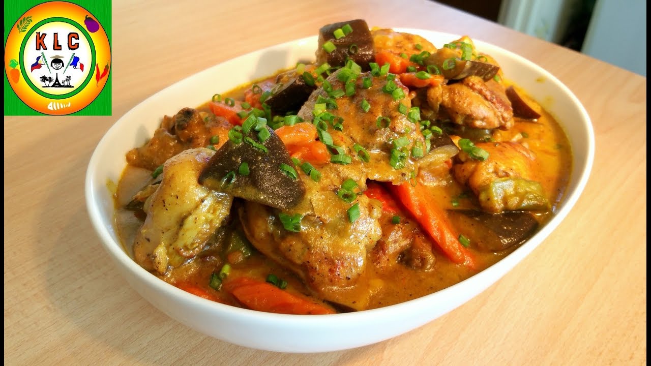 KLC - Chicken Curry Coco - Poulet Curry Coco (façon Lolita) #klc - YouTube