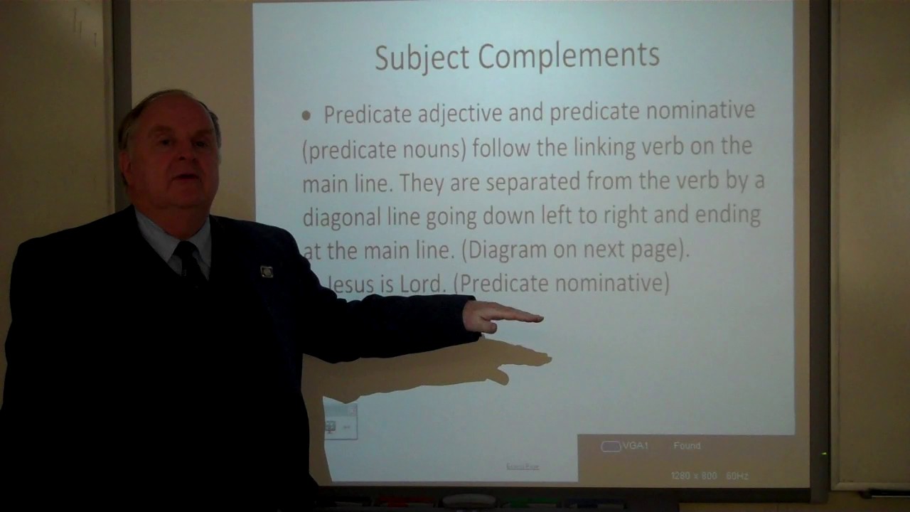 Diagramming Complements - YouTube