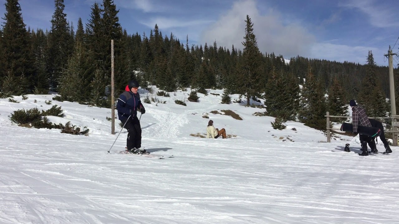 Ski Baisoara, Buscat, 11 feb 2018 - YouTube