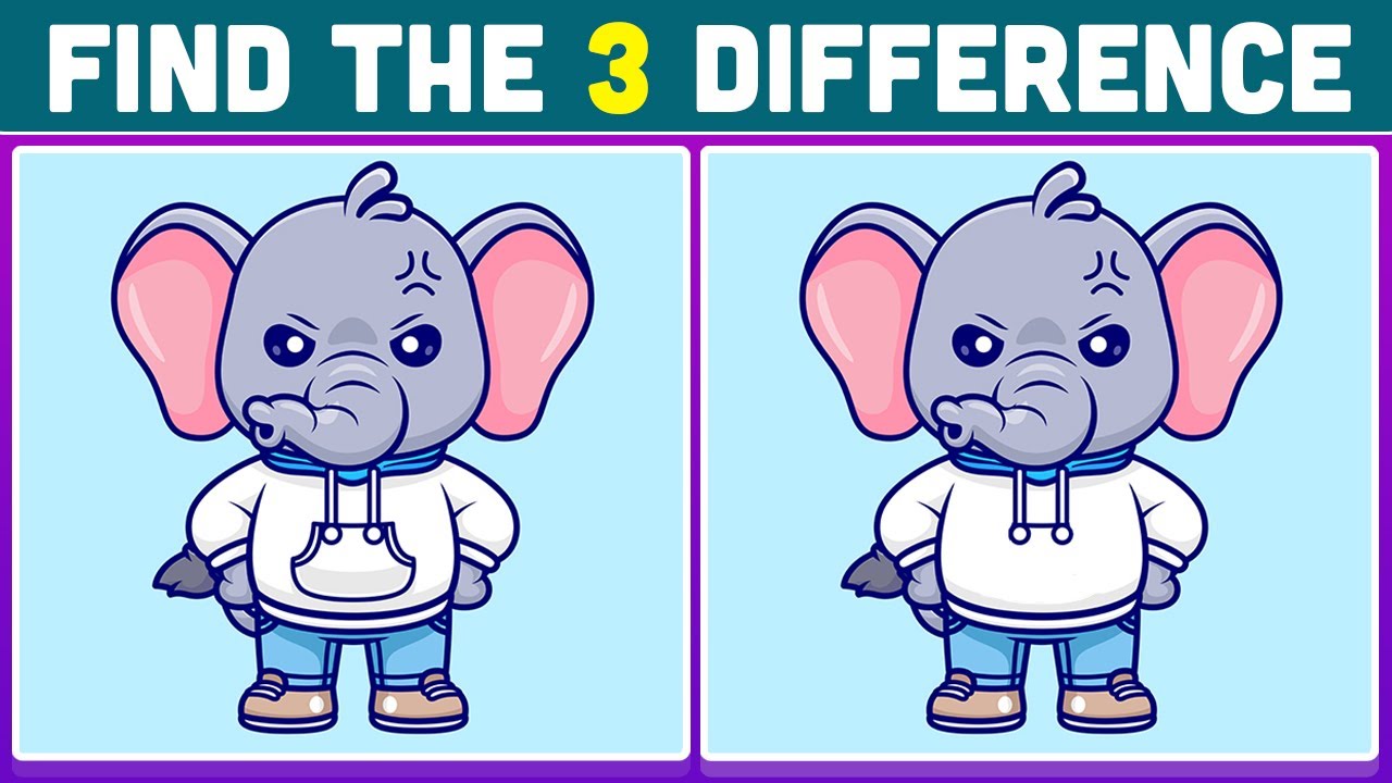 【Find the Differences】Let's train concentration and attention | #Ep18 ...