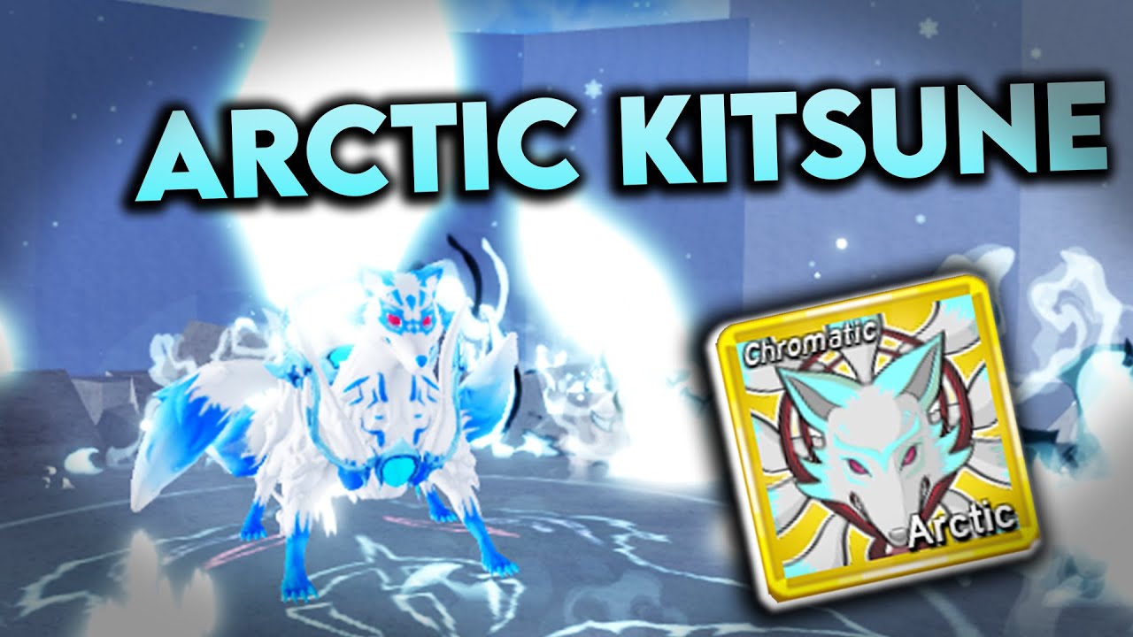 SHOWCASING THE ARCTIC KITSUNE SKIN IN Blox Fruits - YouTube