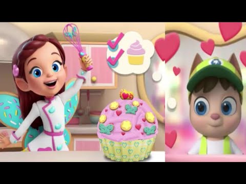 Butterbean's Café - Cupcake Creator ** Cartoon Games For Kids - HD ...
