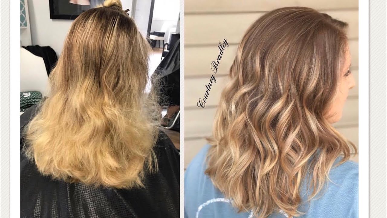 HOW TO GRADUALLY TAKE YOUR CLIENT DARKER DOING A ROOT SMUDGE OR COLOR ...