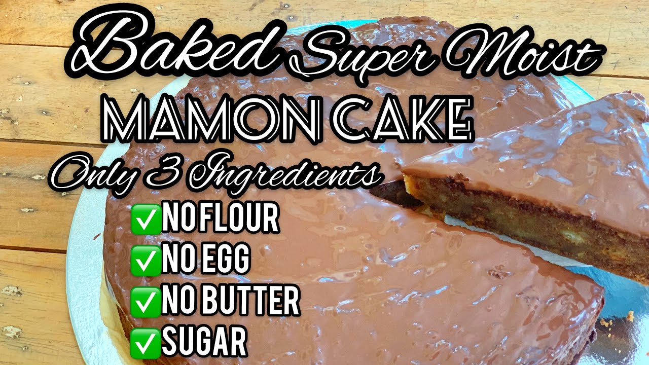 Baked Super Moist Mamon Cake || Quarantine Recipe - YouTube