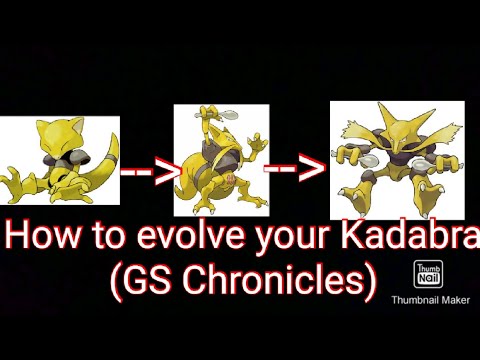 How to evolve your Kadabra into Alakazam in Pokemon GS Chronicles ...