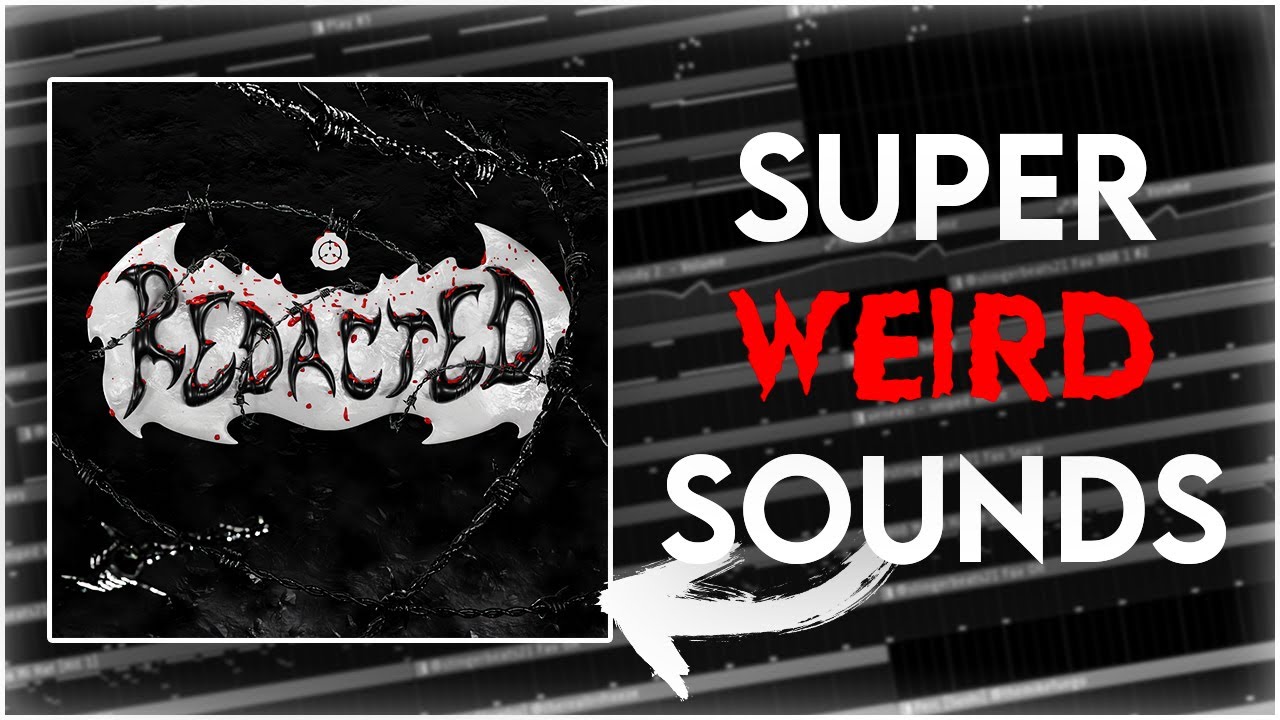 How To Make WEIRD Alien Beats Using My [REDACTED] 808 Kit | FL Studio ...