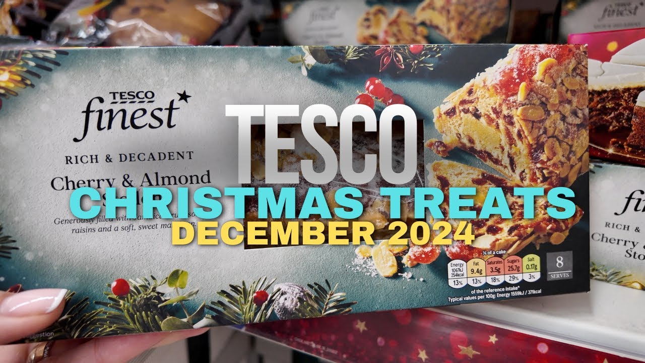 Tesco Christmas Treats - Unmissable New Arrivals - December 2024 - YouTube