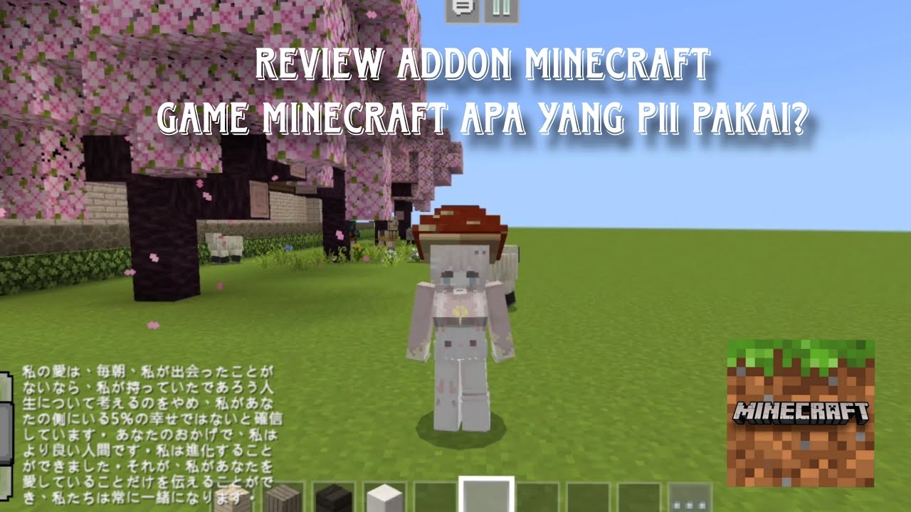 review addons minecraft.game minecraft apa yang pipii pakai ...