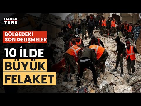 #CANLI | 10 ili sarsan deprem faciasında son durum ne?