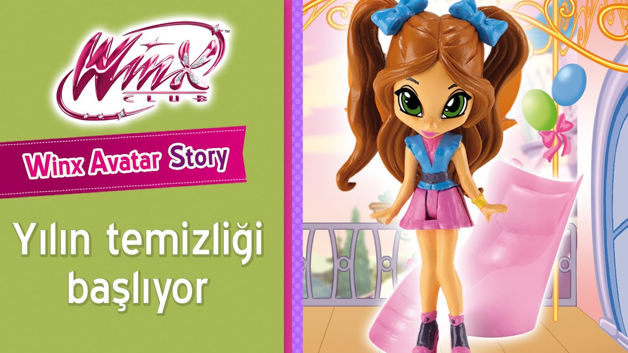 Winx Avatar Hikaye 3 - Yılın temizliği başlıyor - YouTube