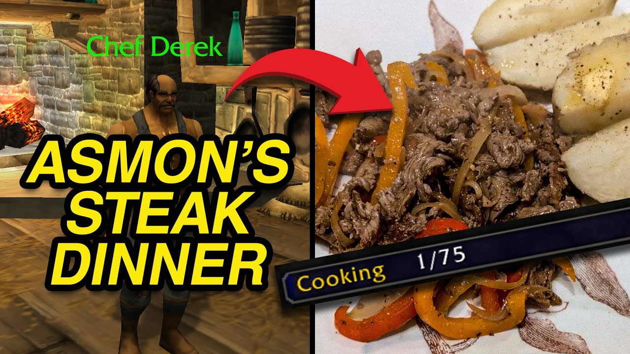 Asmongold 2$ steak dinner MY WAY - YouTube