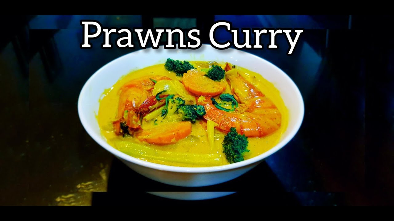 Filipino style prawns curry - YouTube